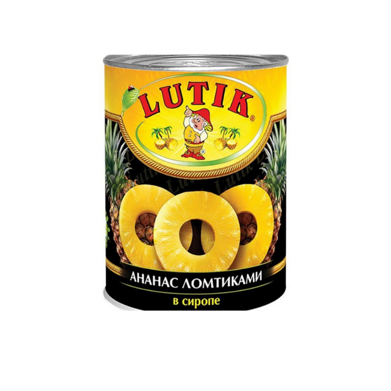 Pineapple slices Lutik 580ml